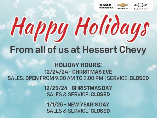 Chevrolet Dealer in Philadelphia, PA | Hessert Chevrolet